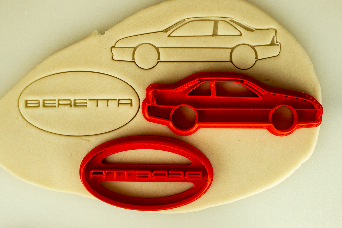 Chevrolet Beretta Cookie Cutter Set – CarCookieCutters.com
