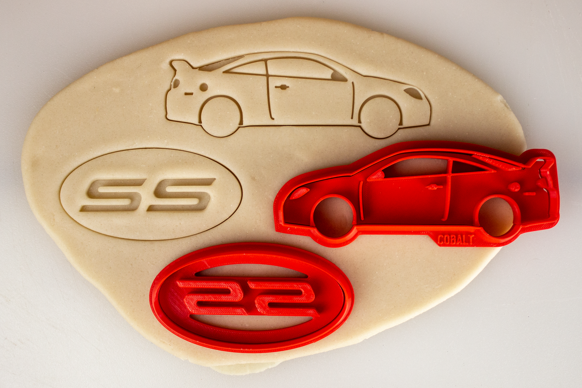 Chevrolet Cobalt Cookie Cutter Set – CarCookieCutters.com