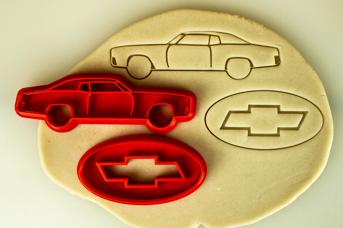 Chevrolet Monte Carlo Gen 1 Cookie Cutter Set – CarCookieCutters.com