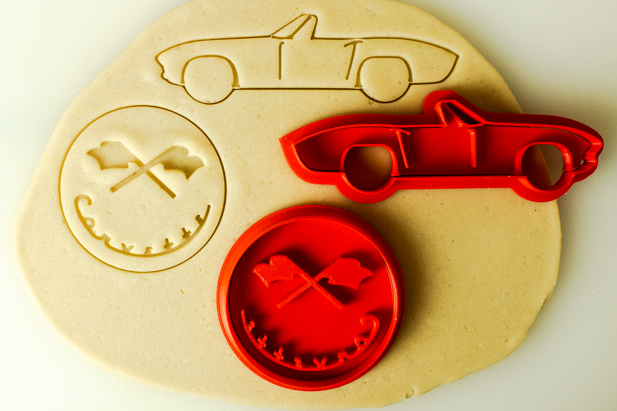 Corvette C2 Convertible Cookie Cutter Set – CarCookieCutters.com