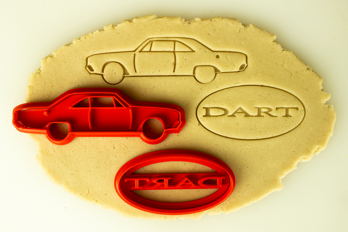 Dodge Dart Cookie Cutter Set – CarCookieCutters.com