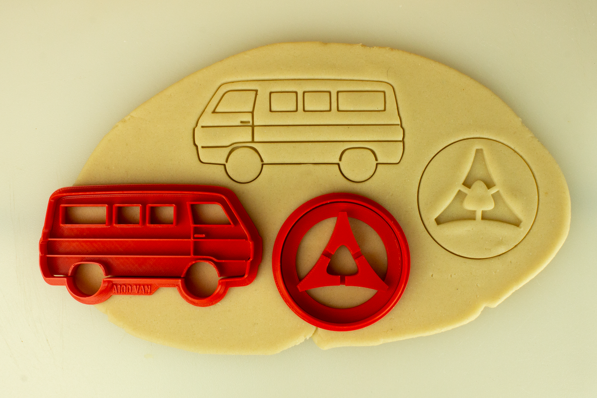 Dodge A100 Sportsman Van Cookie Cutter Set – CarCookieCutters.com