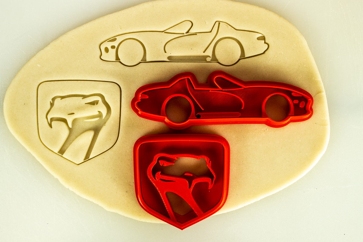Dodge Viper Gen 1 SR I Cookie Cutter Set – CarCookieCutters.com
