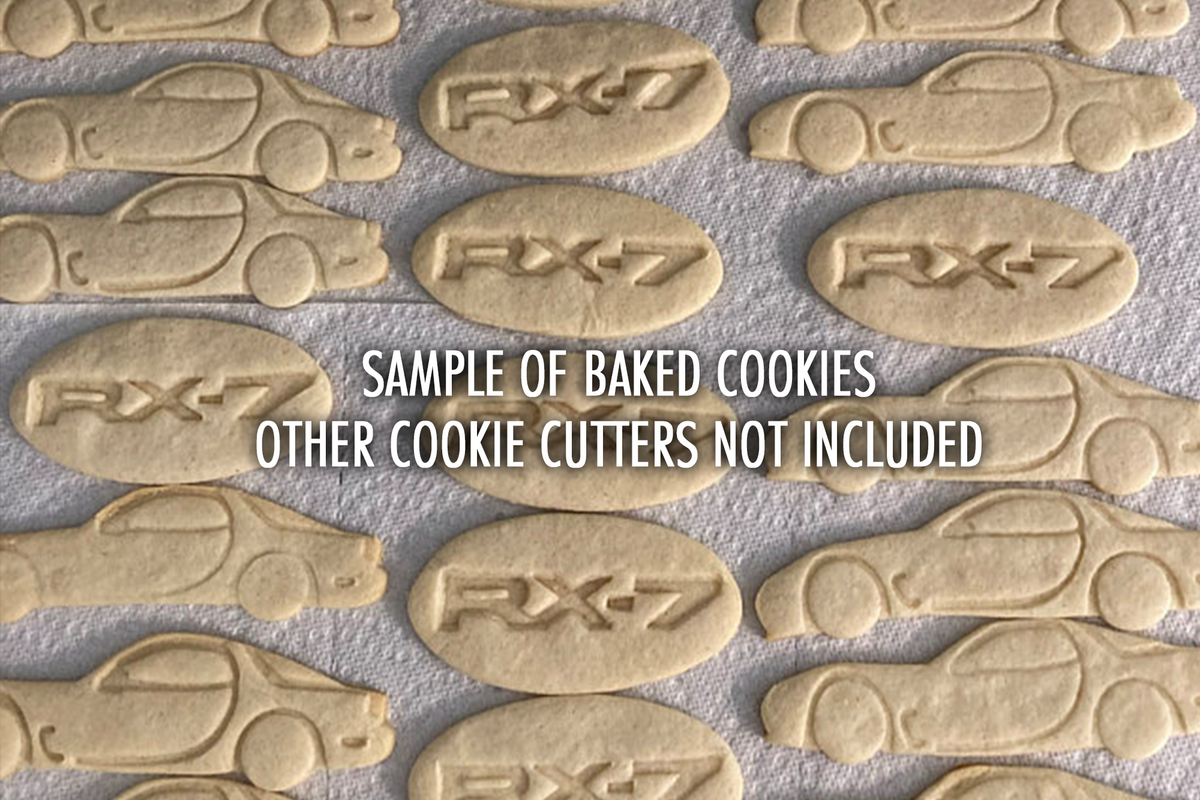 Rx7 Rotor Cookie Cutter Kit – CarCookieCutters.com