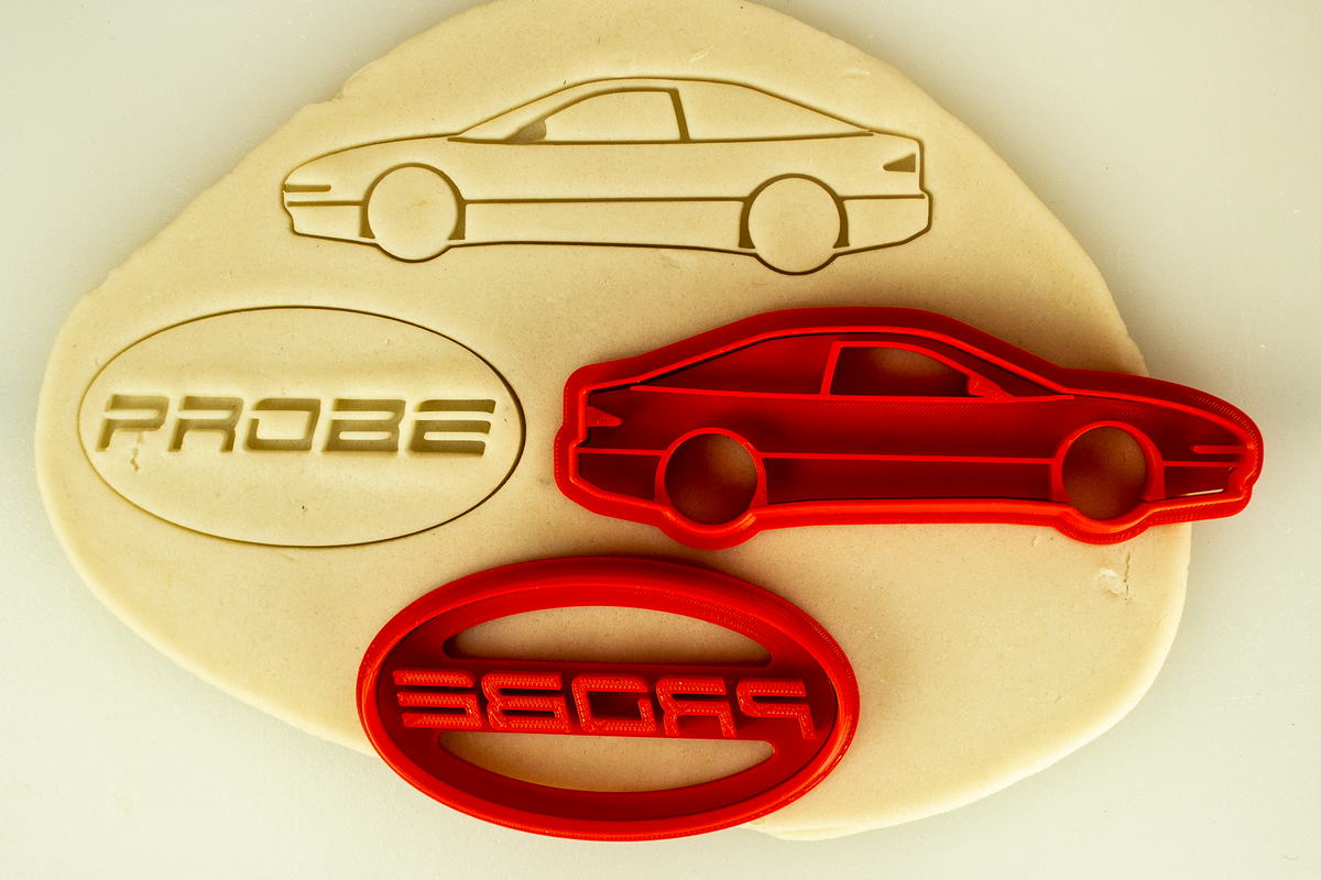 Ford Probe Gen 2 Cookie Cutter Set – CarCookieCutters.com