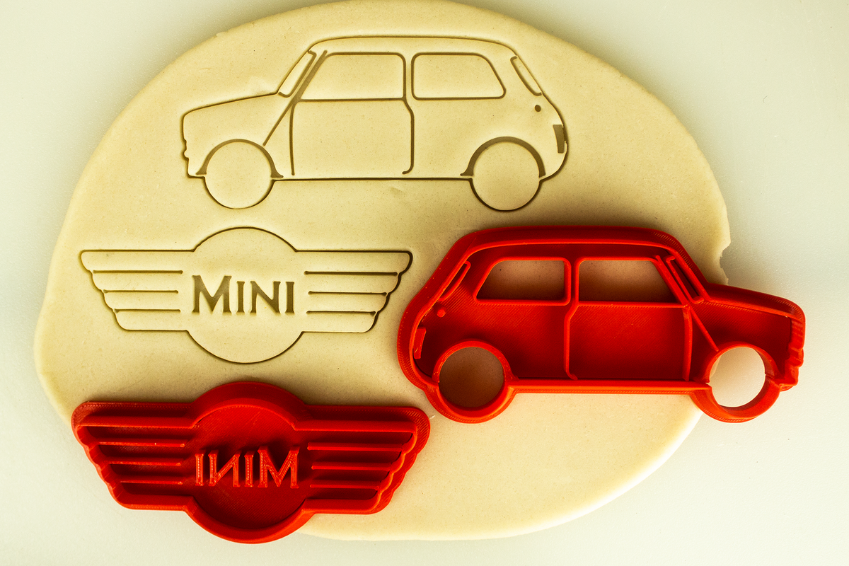 Mini Cooper Classic Cookie Cutter Set – CarCookieCutters.com