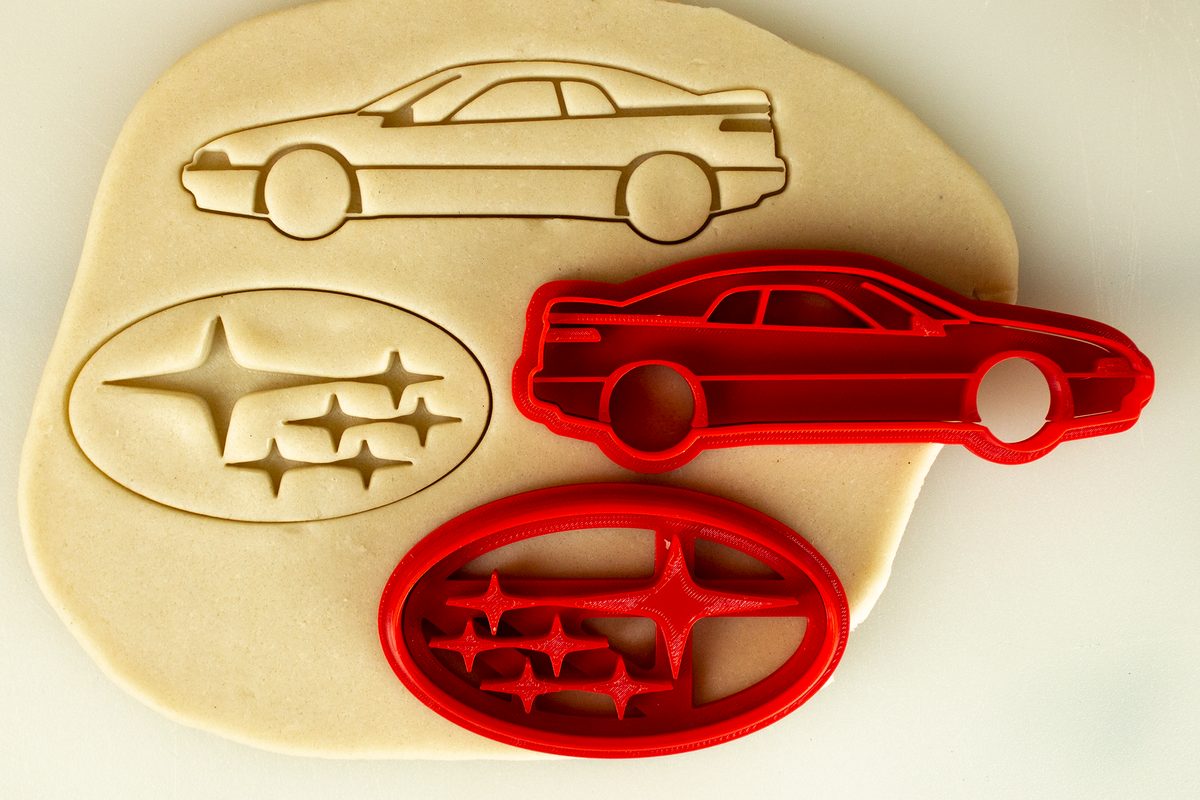 Subaru Alcyone SVX Cookie Cutter Set – CarCookieCutters.com