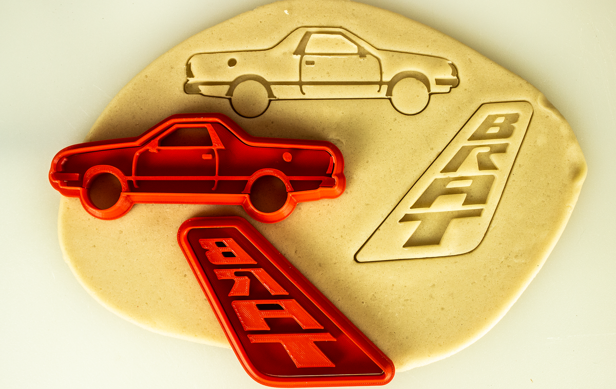 Subaru Brat Cookie Cutter Set – CarCookieCutters.com