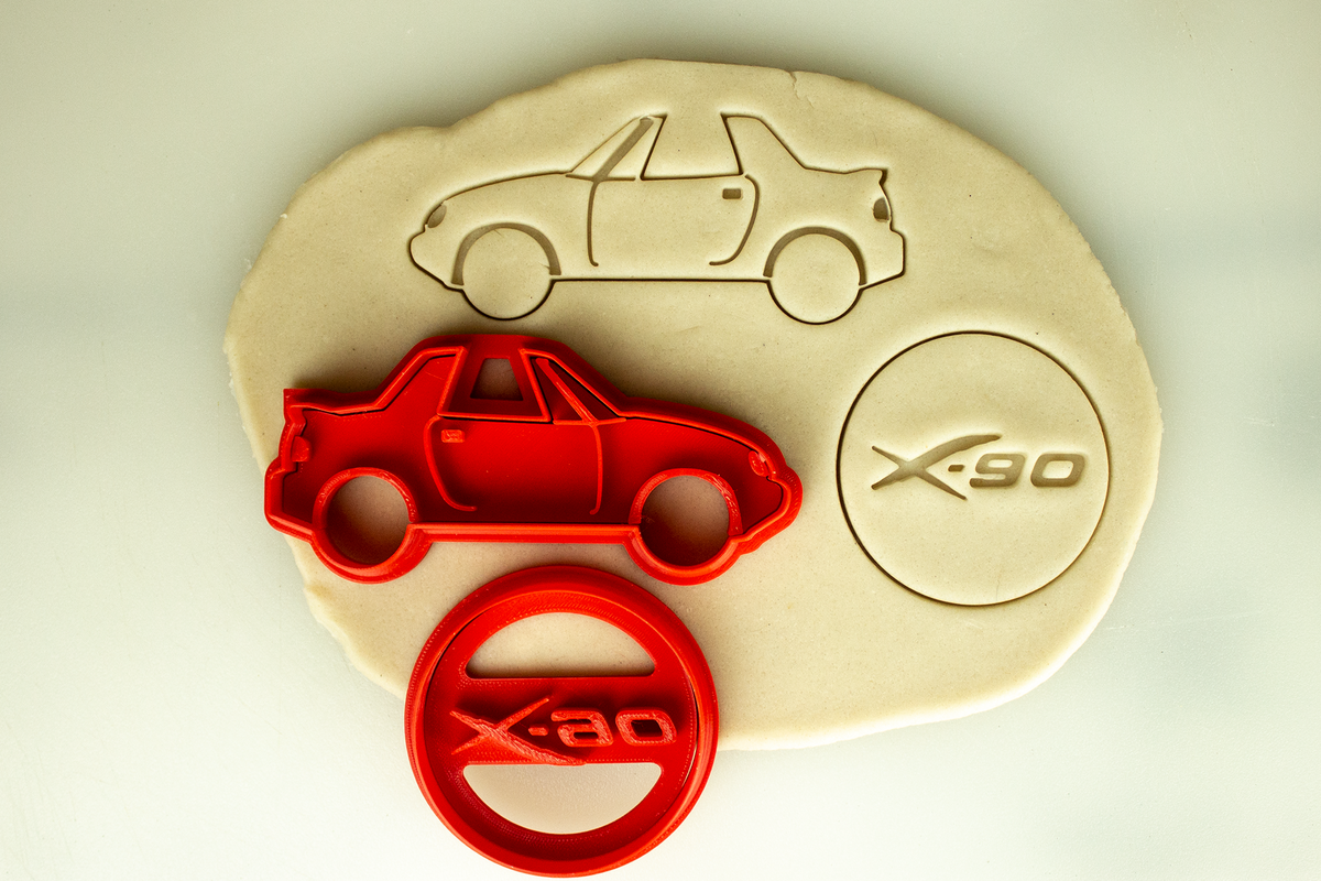 Suzuki X-90 Cookie Cutter Set – CarCookieCutters.com