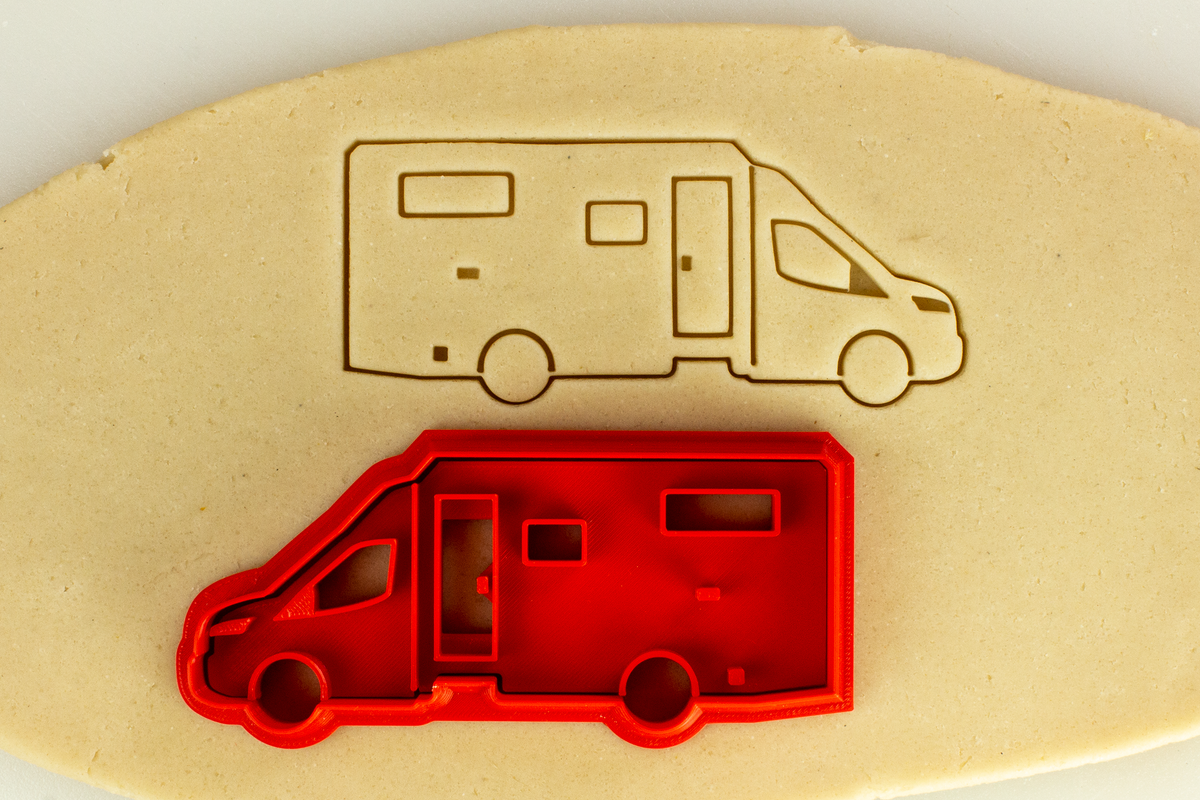 Modern Camper Van Cookie Cutter – CarCookieCutters.com
