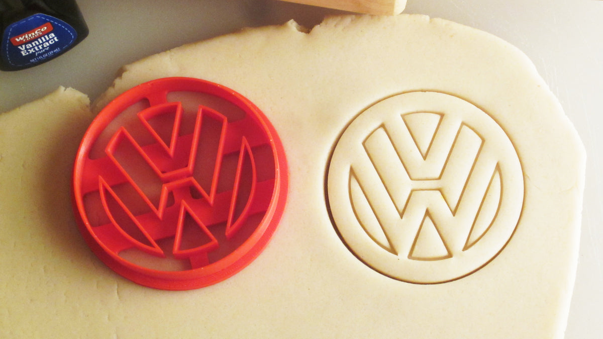 VW Volkswagen Emblem Badge Logo Cookie Cutter – CarCookieCutters.com