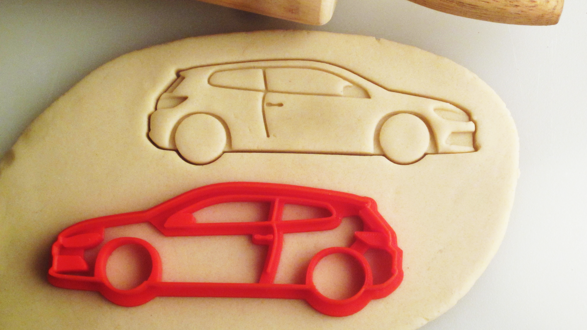 VW Volkswagen Scirocco MK3 Cookie Cutter – CarCookieCutters.com