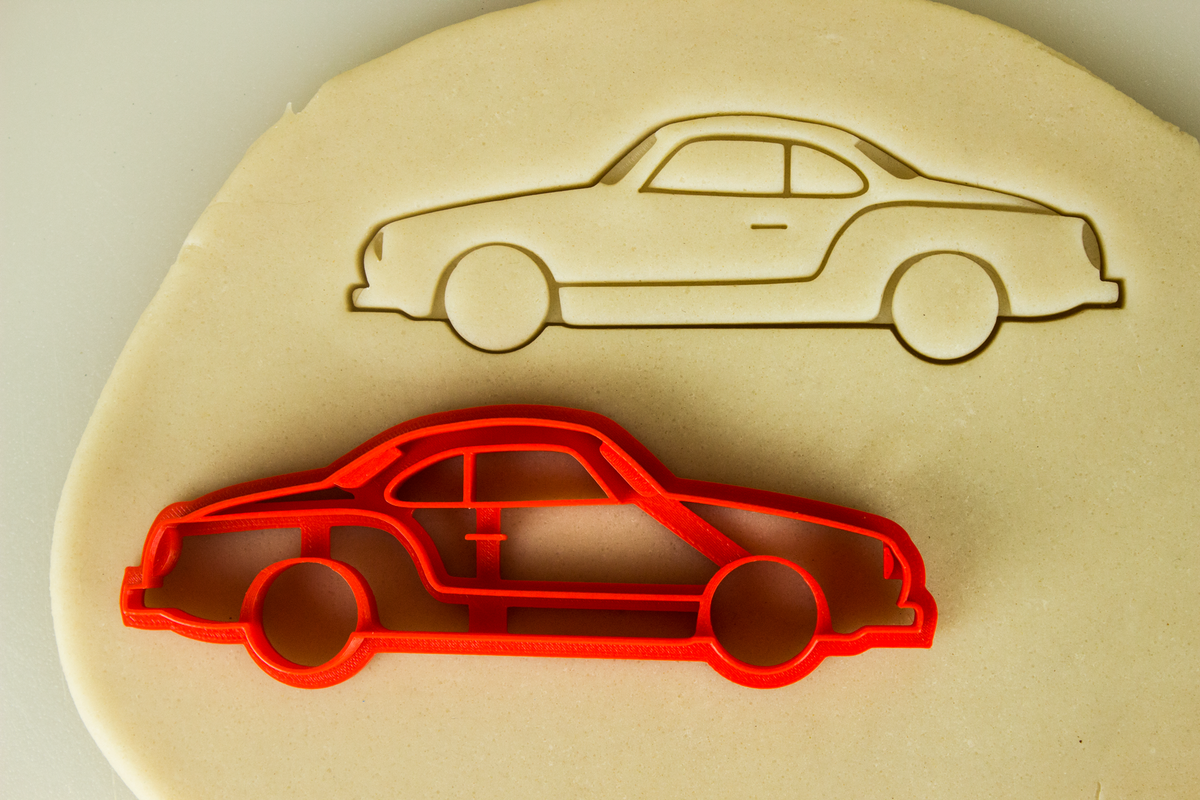VW Volkswagen Karmann Ghia Cookie Cutter – CarCookieCutters.com